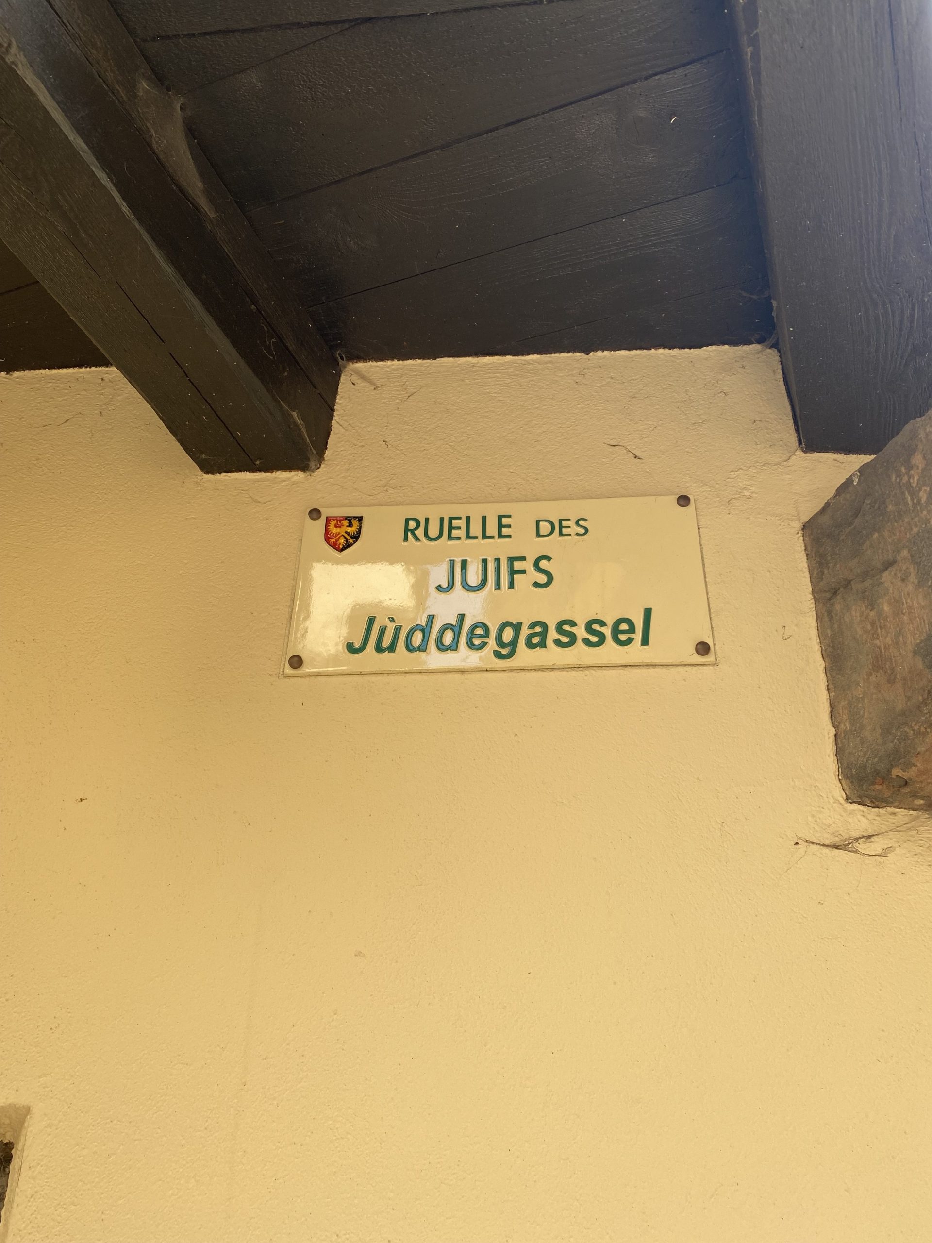 Mon voyage en Alsace (2) : les traces du patrimoine juif - Juliette ...