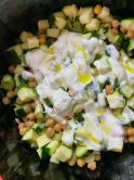 Salade de courgettes et pois chiches - Juliette Rivkah | Blog de ...